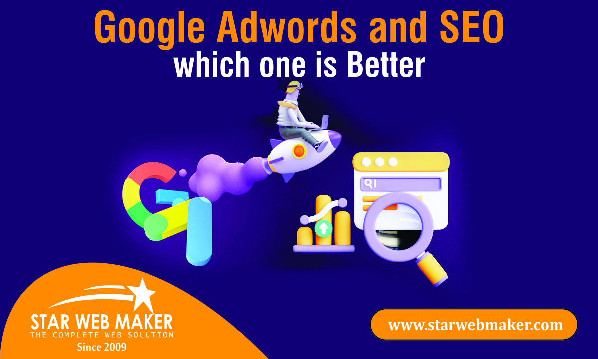 Google Adwords and SEO which one is better - Star Web Maker Blog